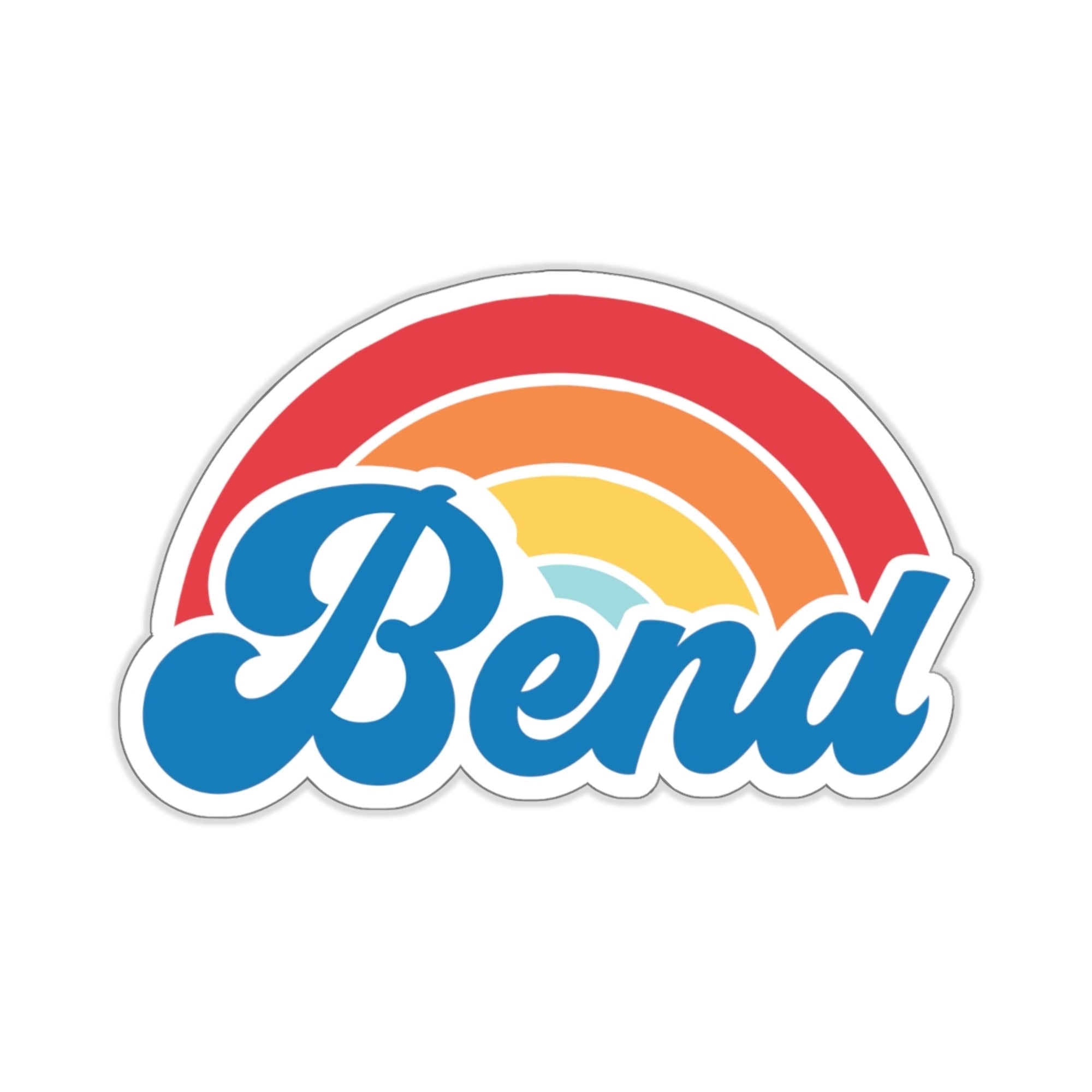 Bend Rainbow Sticker – The Northwest Store
