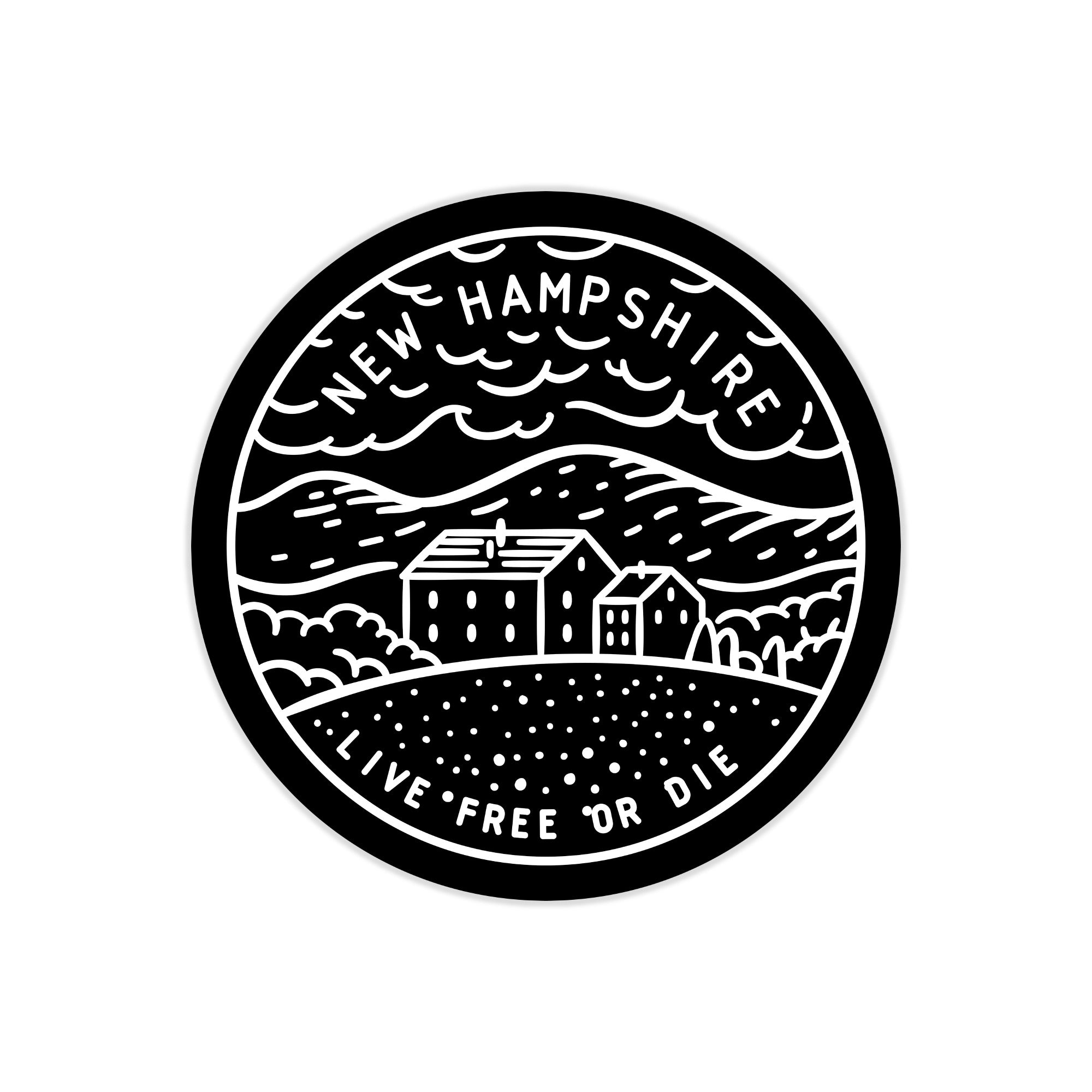 New Hampshire State Motto Sticker – The Northwest Store