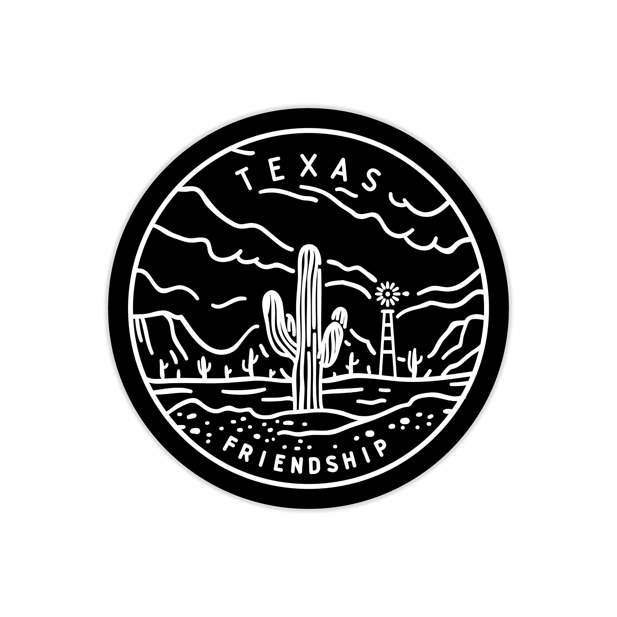 Texas State Motto Sticker – The Northwest Store